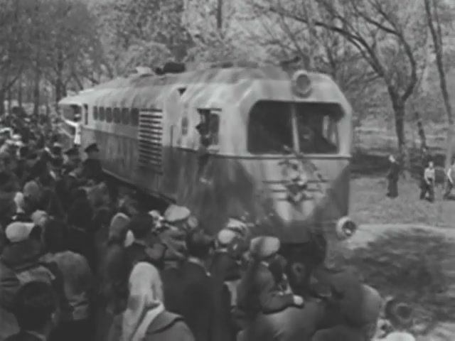 Открытие сезона Киевской ДЖД, 1961 год