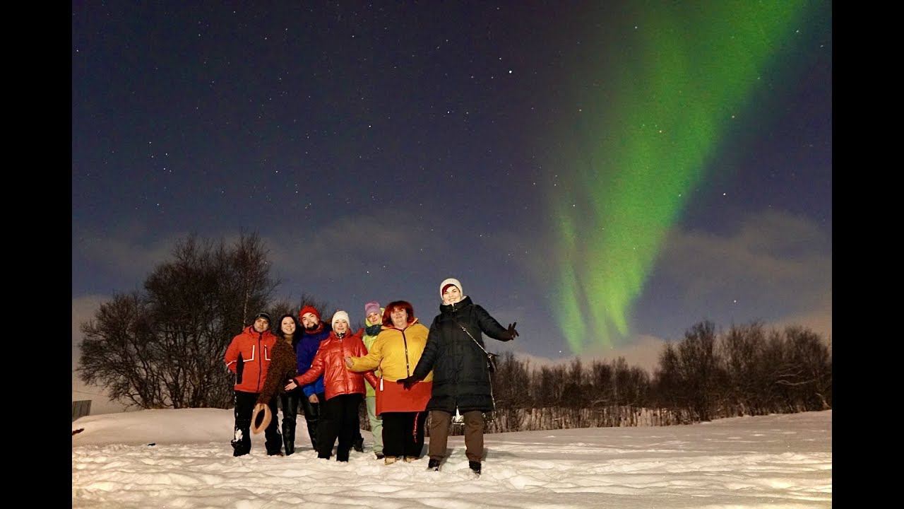 Русский север. В поисках северного сияния. Мурманск