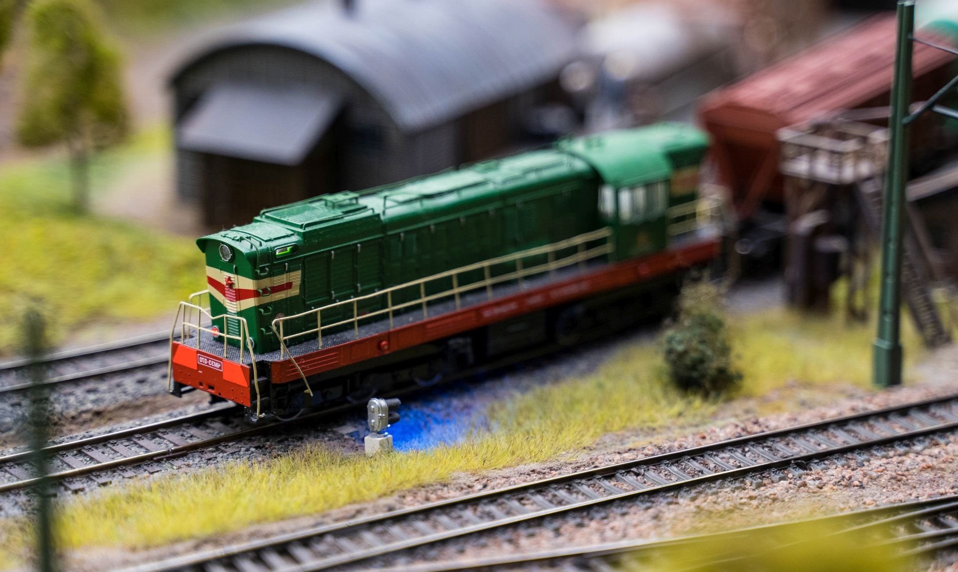 БОЛЬШАЯ Железная Дорога с Поездами и Локомотивами