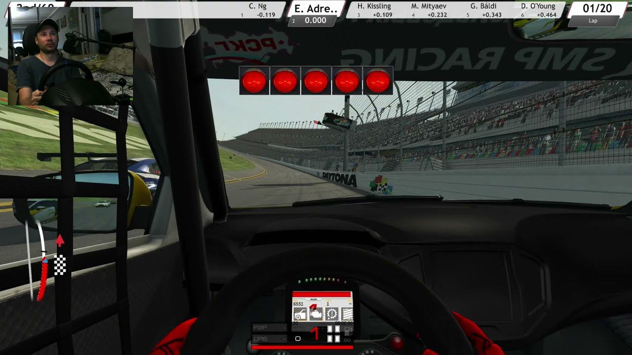 Гонка Lada Vesta NASCAR - DAYTONA - RaceRoom Racing Experience