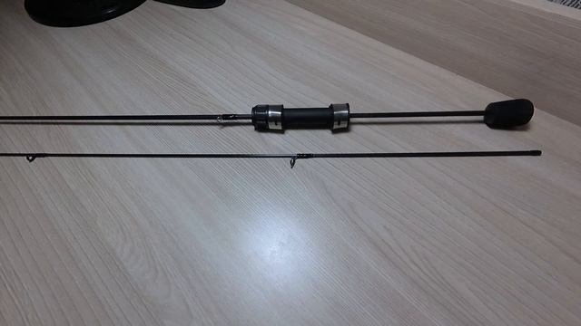 Самодельный спиннинг для ловли на мормышку с тестом до 1г. (#4)