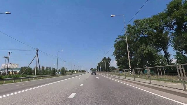 Трасса А-146. Северская. Таймлапс