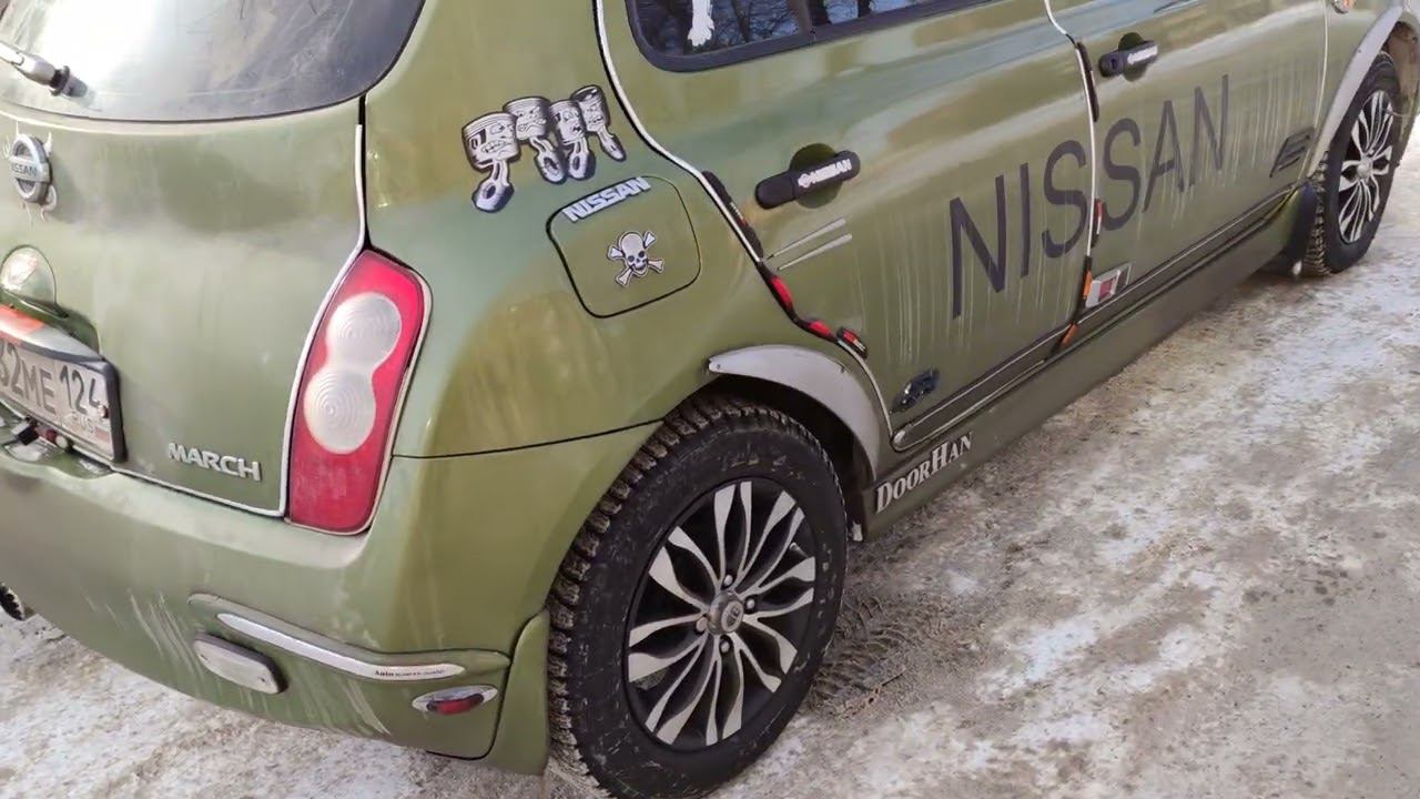 обзор Sport Nissan march s-turbo skyline GT-R USB 4.0 500mb