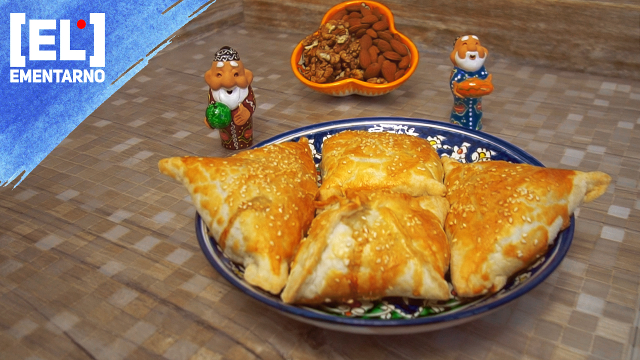 Самса из Слоеного Теста в Духовке Это Бомба! Легко и Очень Вкусно Простой Рецепт