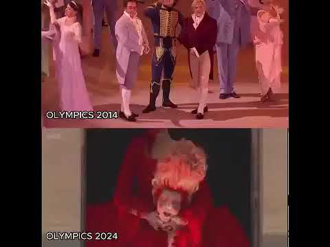 Открытие Олимпмады в России и во Франции