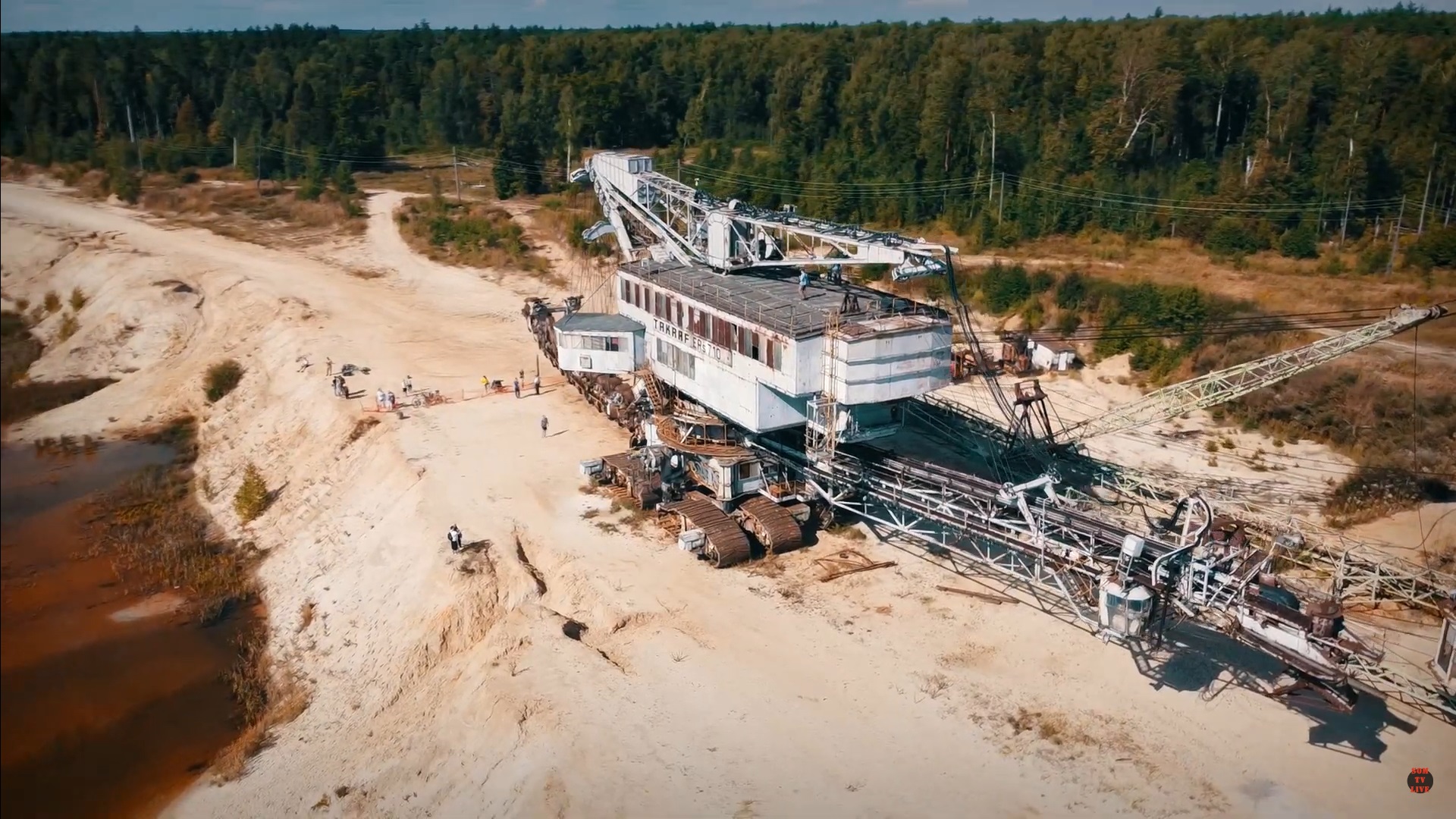 КвадроЭкскаватор | Абзетцер TAKRAF ERS-710 - последний великан