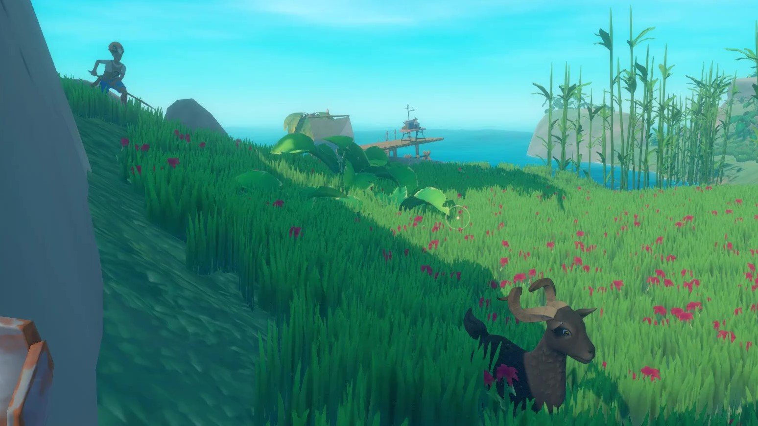 [7] Яна гоняется за козлом - Raft (Кооператив)