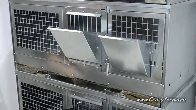 Клетка для разведения и откорма Кроликов _Профессионал_ 95-КО-4 от CrazyFerma