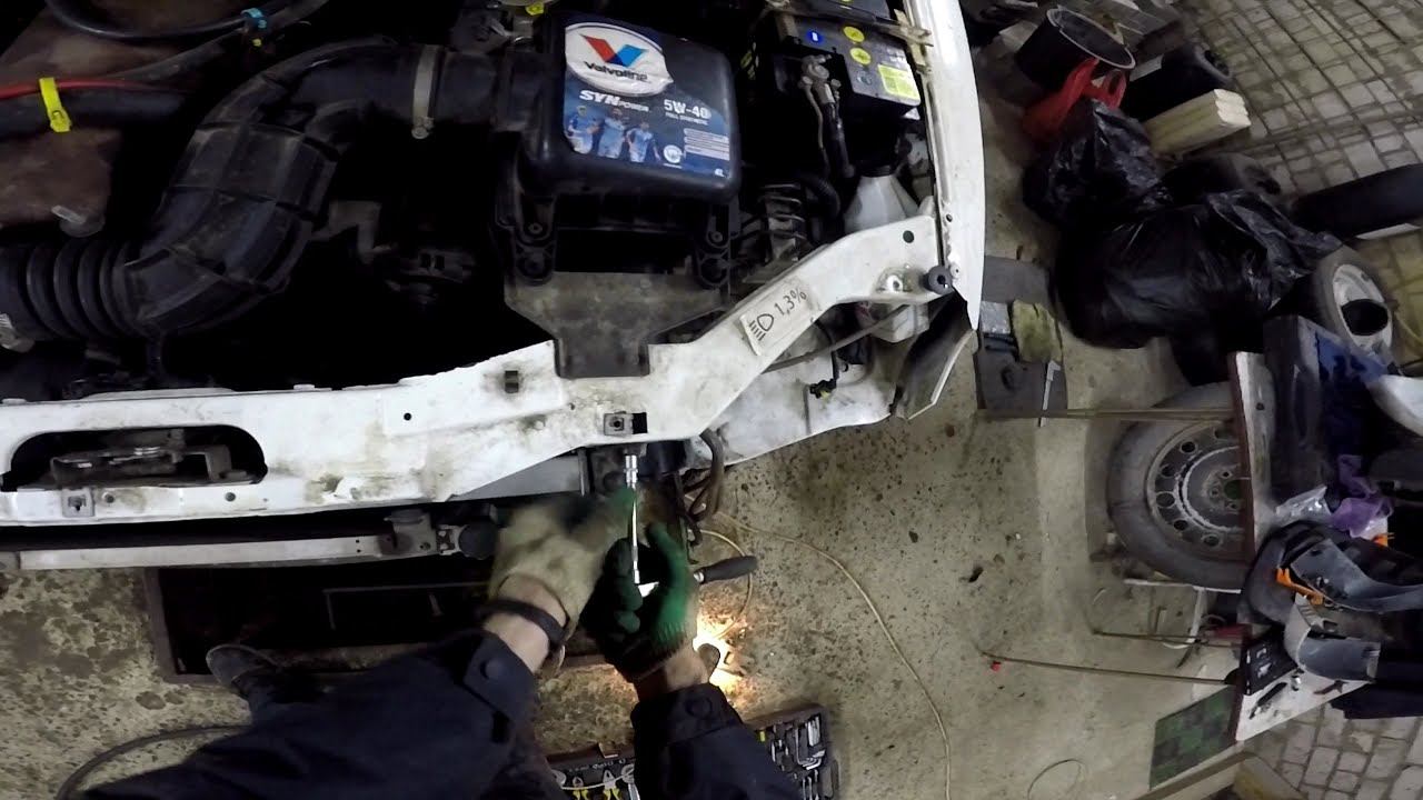 Как поменять радиатор Шнивы с кондиционером