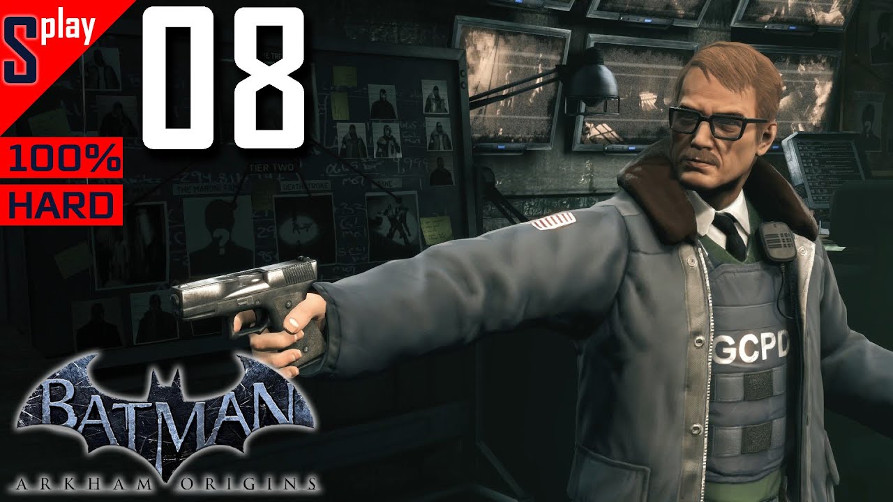 Batman Arkham Origins на 100% (HARD)- [08] - Сюжет. Часть 8 (s-play, splay)