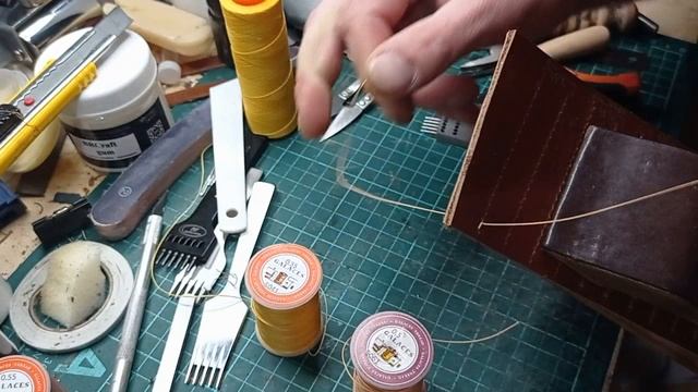 Седельный шов разными пробойниками.m4v