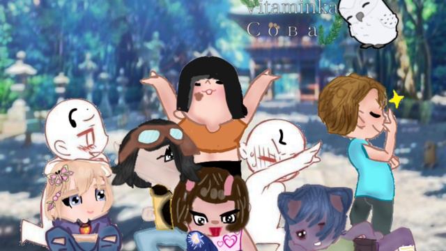 Всем привет Совята напишите кого куда добавить чтобы я вас нарисовала Гача тренд часть 2