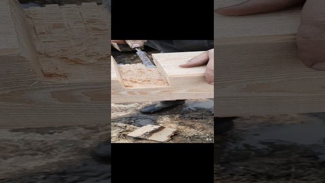 Connection in a warm corner/ соединения в теплый угол