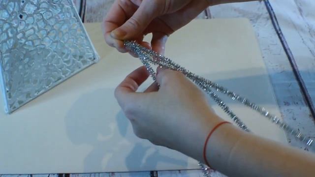 Бамбуковые палочки и горячий клей творят чудеса. Новогодние поделки. Новый год.