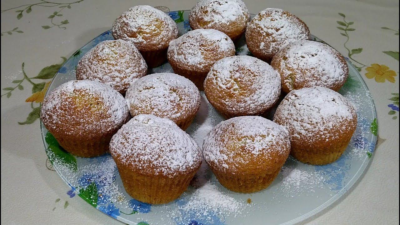 Банановые маффины. Очень простые и очень вкусные!