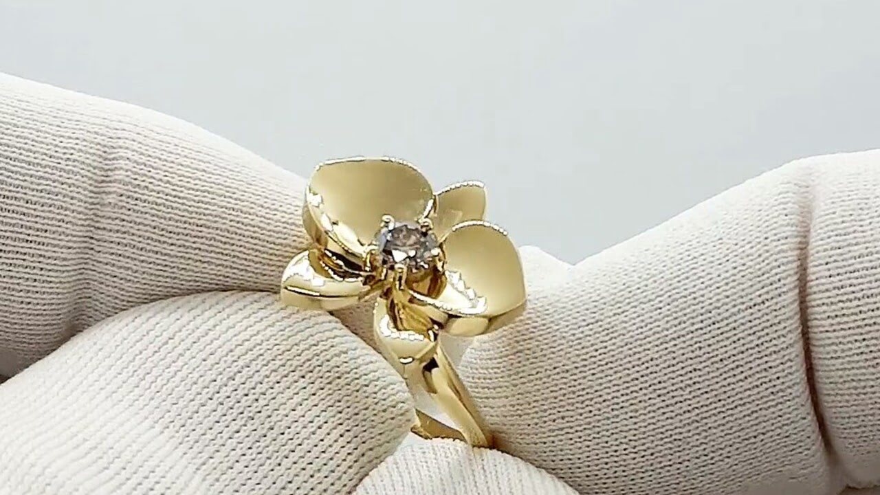 Кольцо орхидея