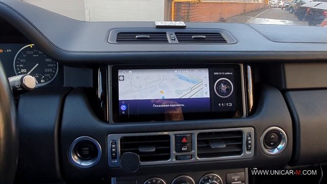 Range Rover 2005-2012 Замена штатного монитора на монитор HD 10.25.mp4