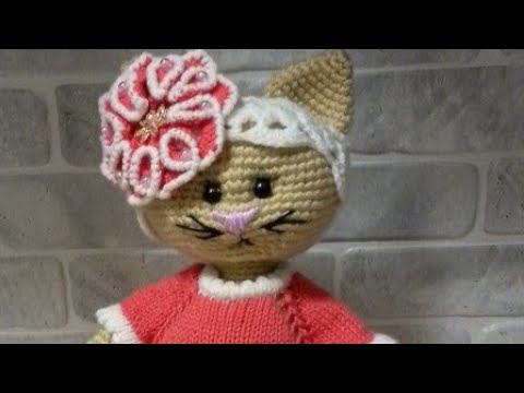 Повязка на голову, крючком.