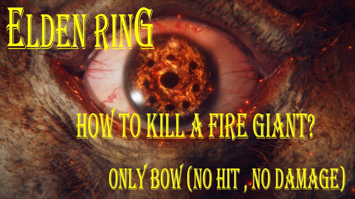 ELDEN RING™ - Fire Giant | solo | no hit | no damage