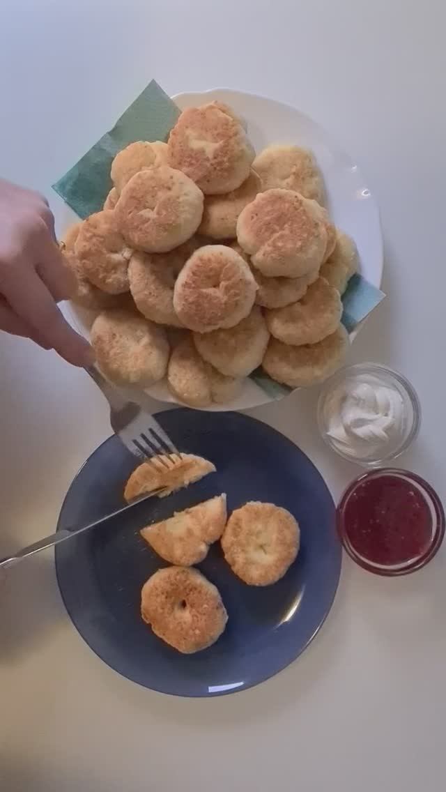 Сырники получаются всегда. Простой рецепт.