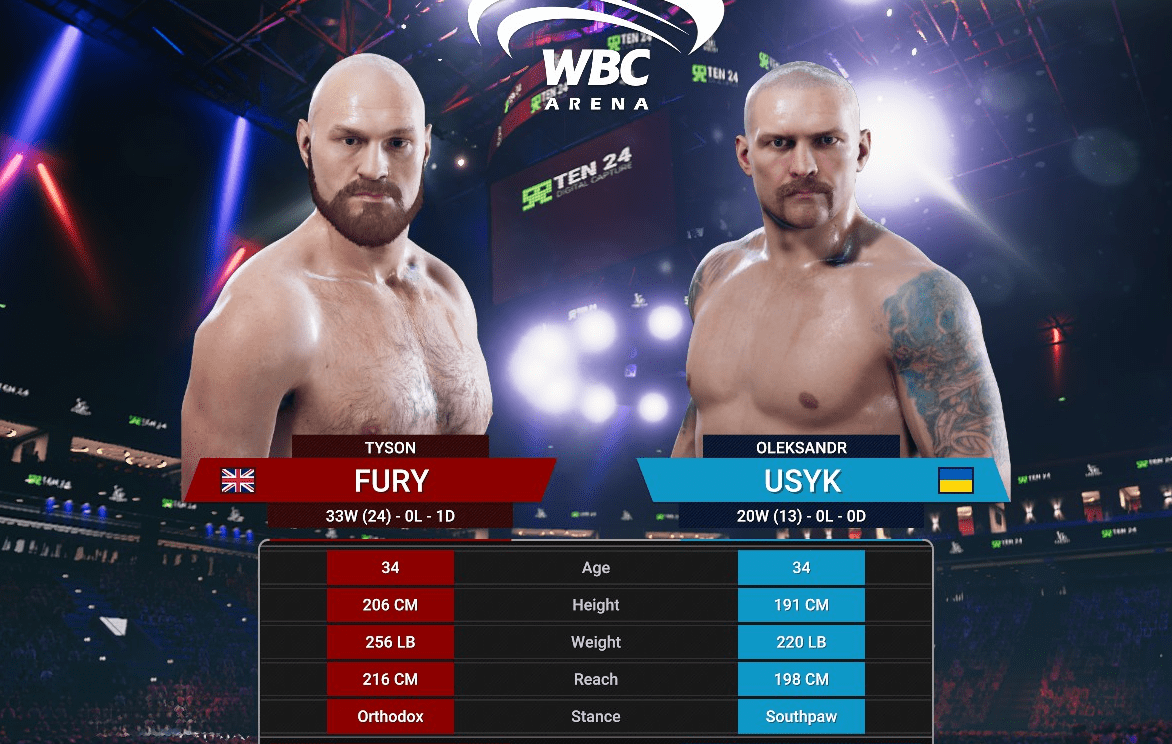 БОКС Тайсон Фьюри VS Александра Усика