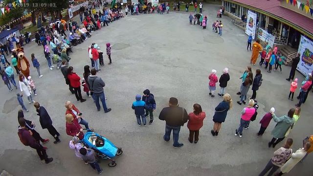 Праздник Дети Наше Будущее в г. Шадринск, главная сцена.