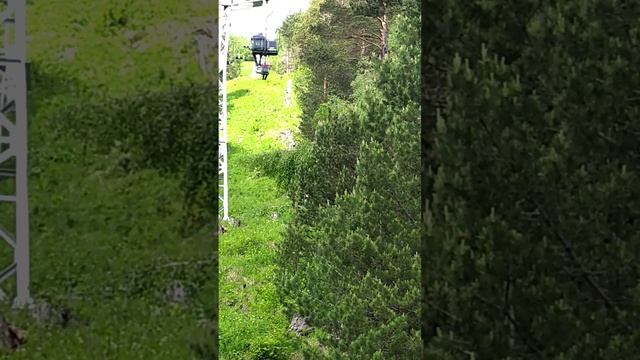 Приэльбрусье.Канатная дорога на Чегет, первая очередь