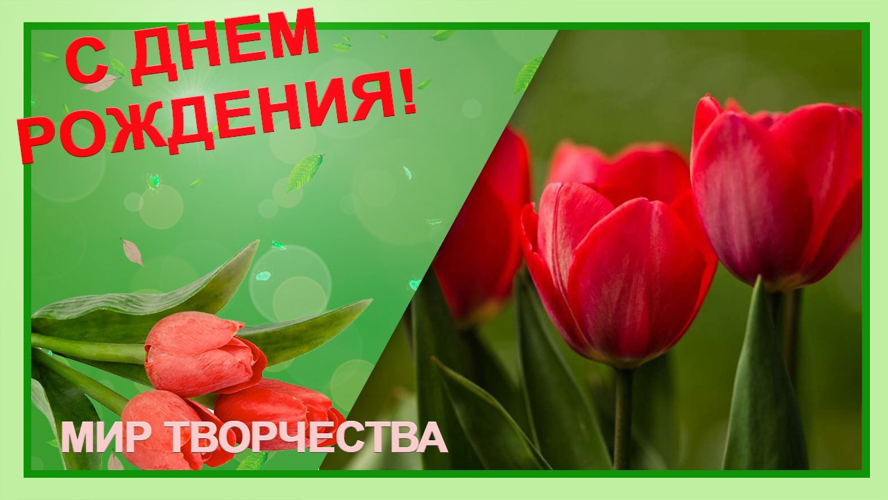 С Днем Рождения . Очень Красивое видео поздравление на день рождения