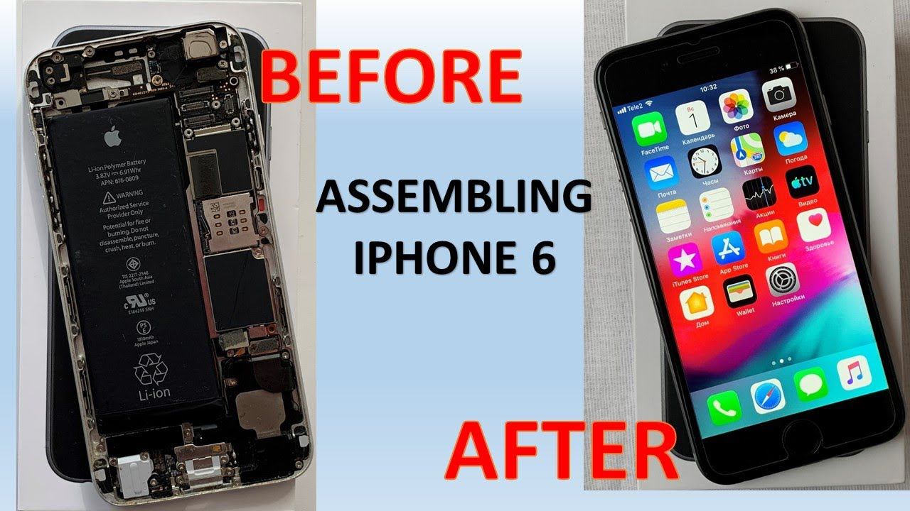 BUILDING BRAND NEW IPHONE 6 USING OLD INTERNALS