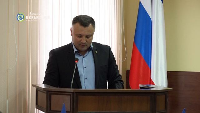 Речь мэра Джанкоя С.Дорошенко в поддержу спецоперации на территории Украины. джанкой 2022