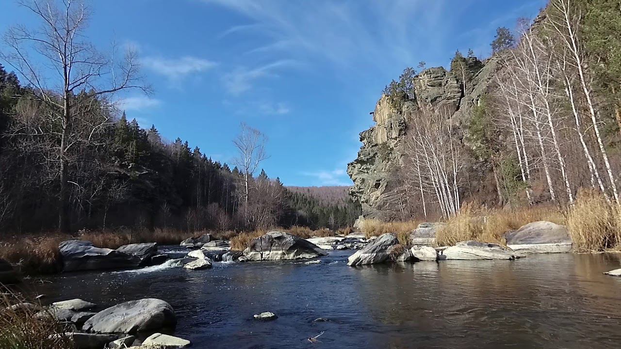 Октябрь на Сакмаре,  ночёвка в палатке, минус по ночам, закрытие сезона.