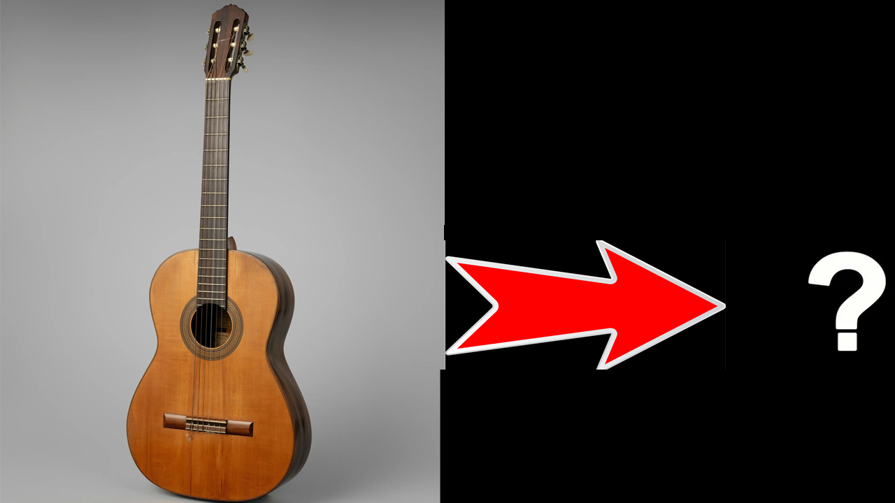 гитара в компас 3D