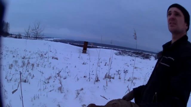 мой пруд зимой, что с ним случилось??