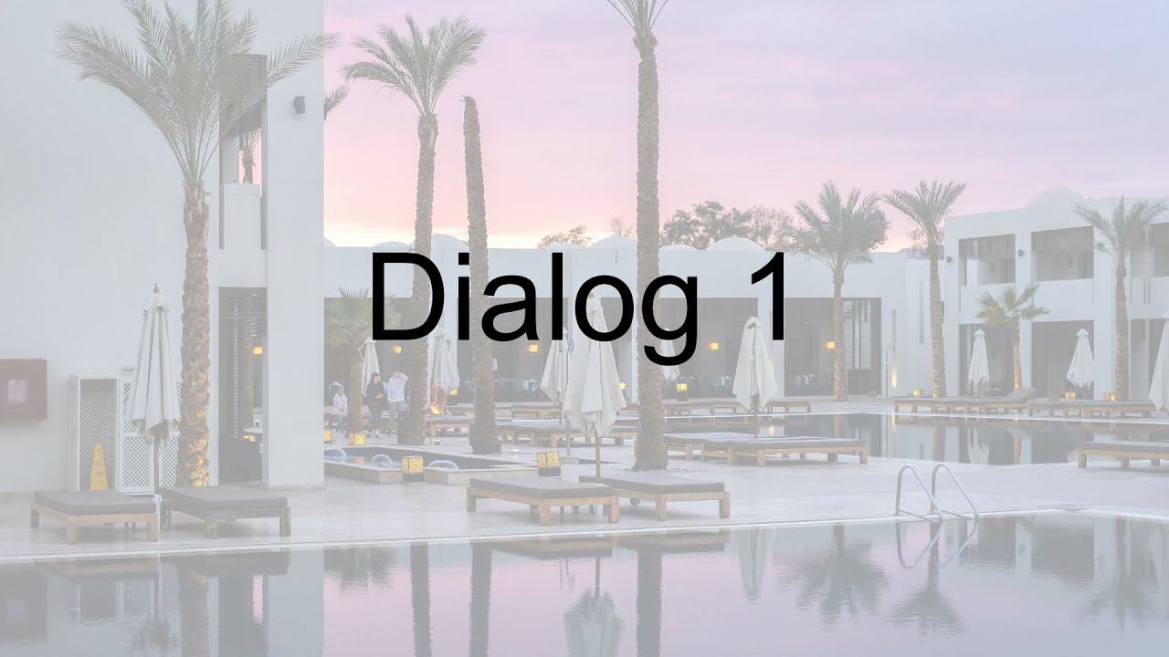 Аудирование.Диалог 1.(На отдыхе). A1.