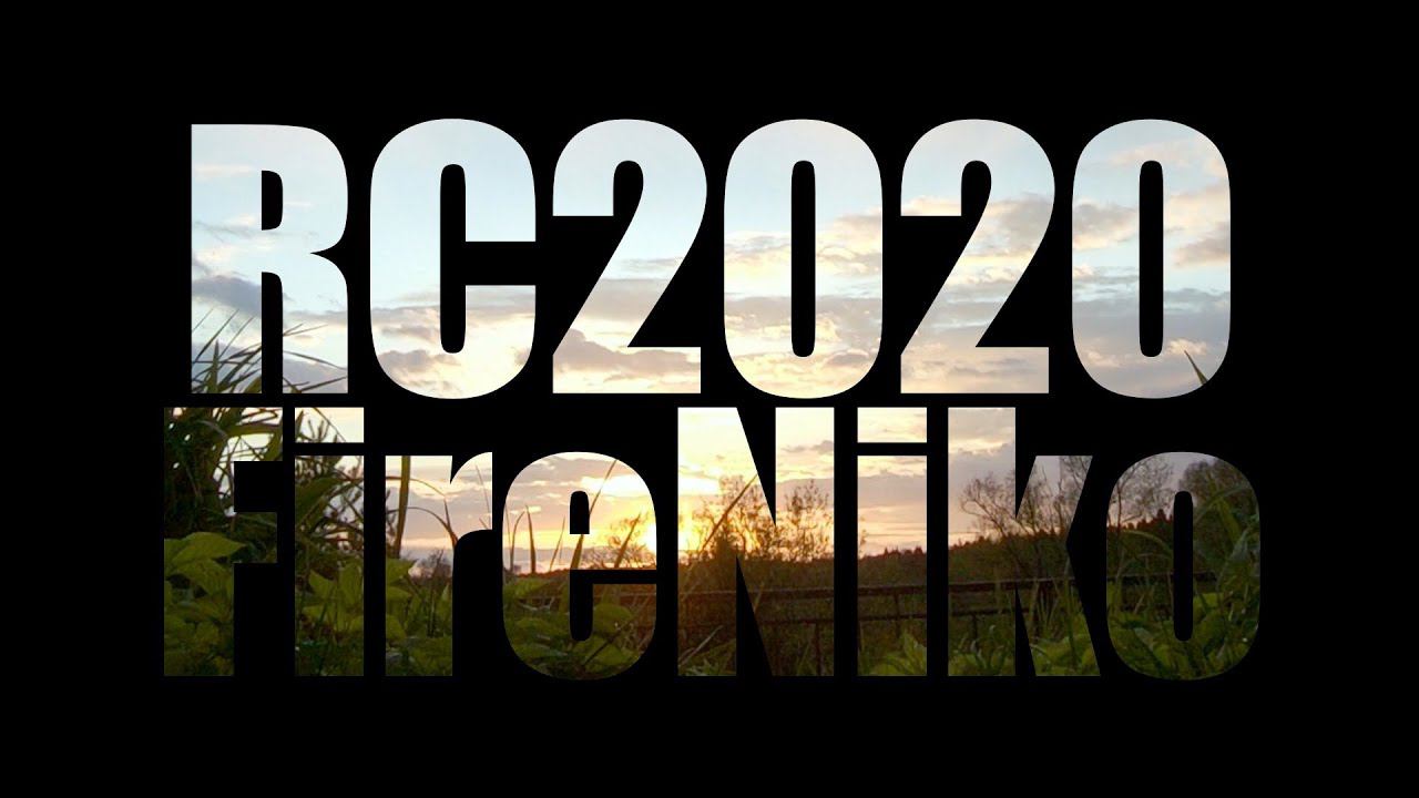 RC 2020 FPV on sunset after rain