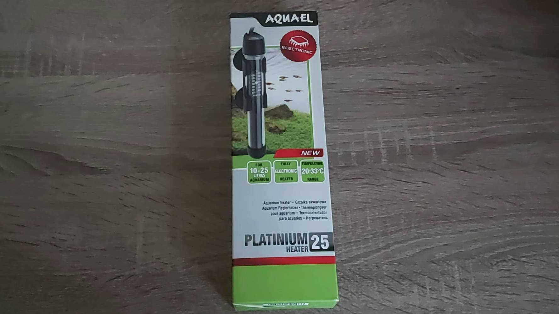 Обзор аквариумного обогревателя Aquael Platinium heater