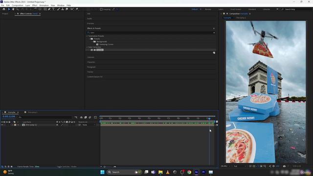 18. Final output - with camera movement