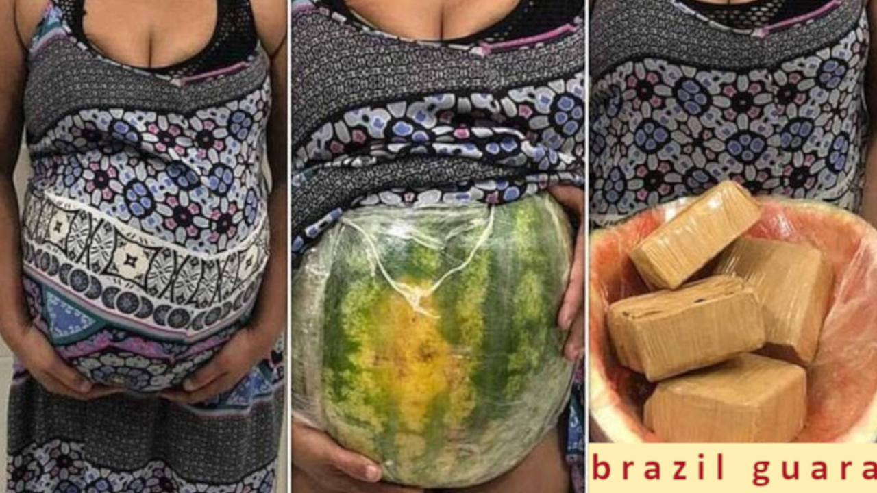 Контрабанда Женщина удивила полицию