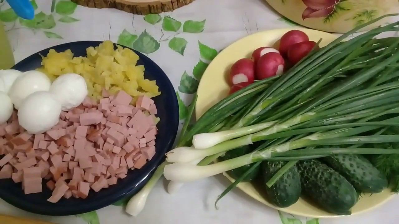 Как приготовить Окрошку!