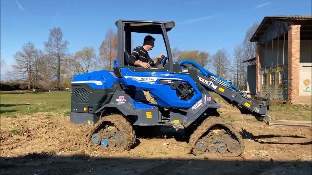 Нужна усиленная тяга? Гусеницы на MultiOne!