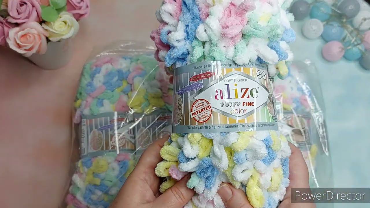 Первый старт в триостартах Апрель'23 Alize PUFFY FINE