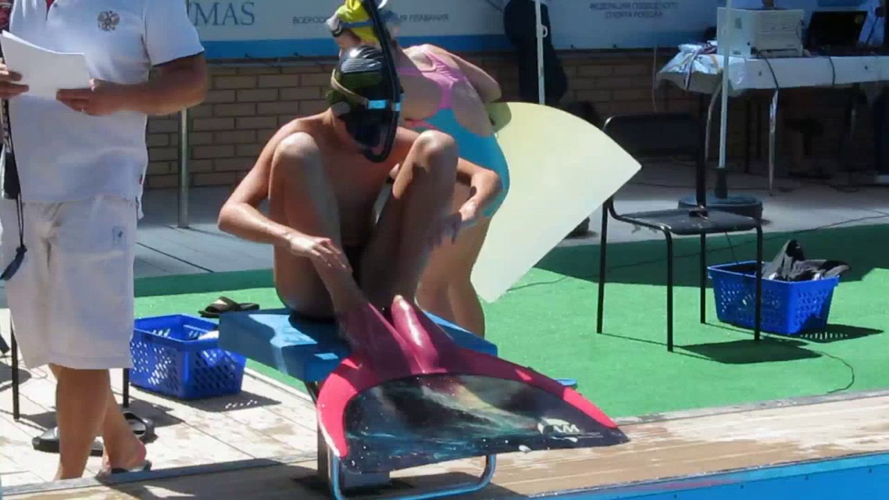 11.06.2019. Открытое первенство РО по плаванию в ластах. 100 метров