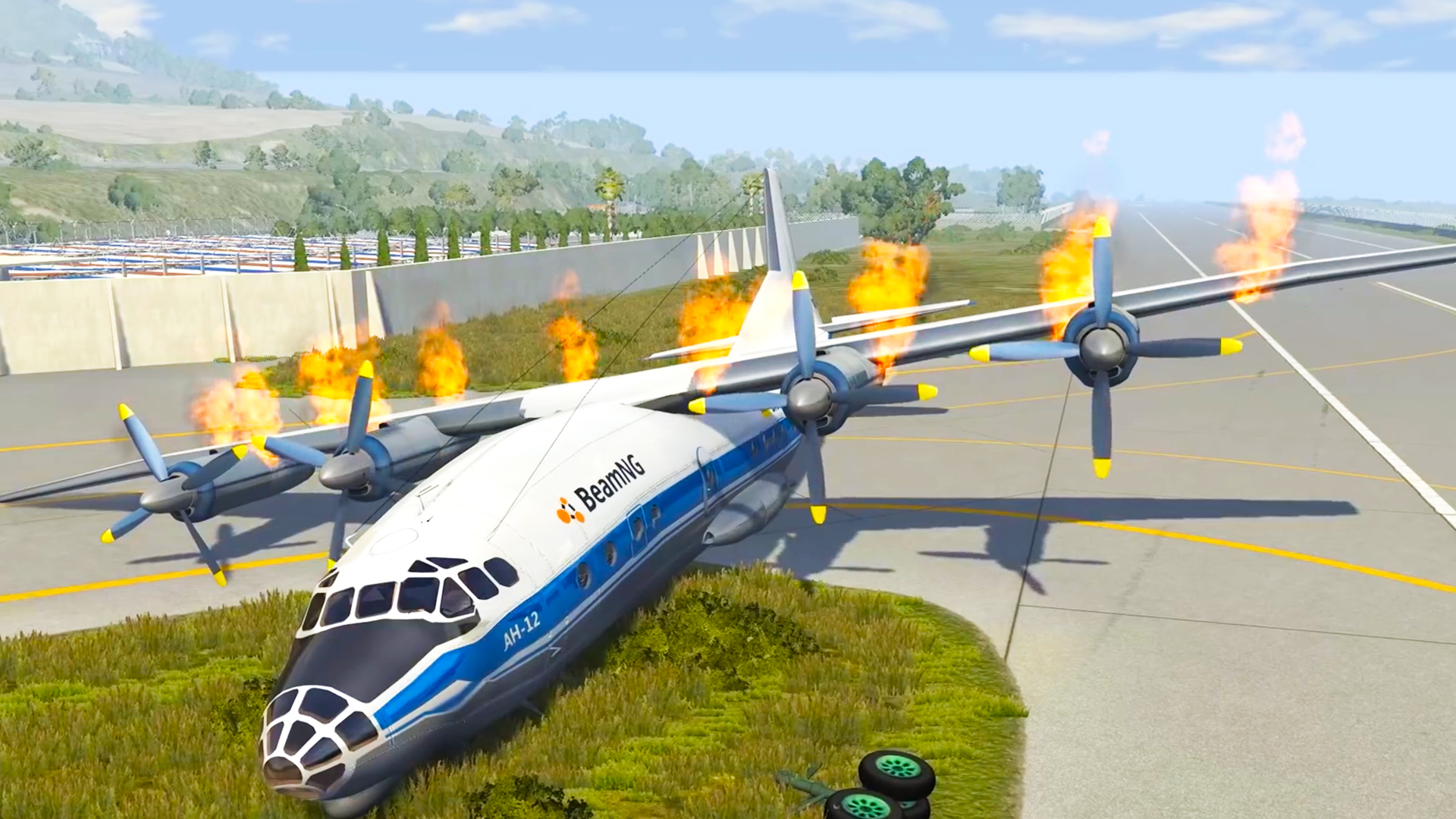 Beamng drive - авиапроисшествия  6 | HITGAMEZ