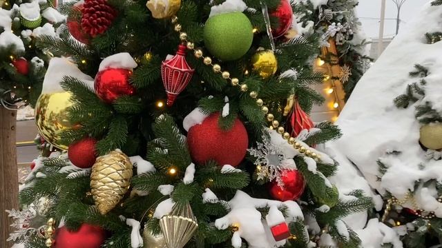 Москва. Парк Горького в ожидании новогодних Праздников...