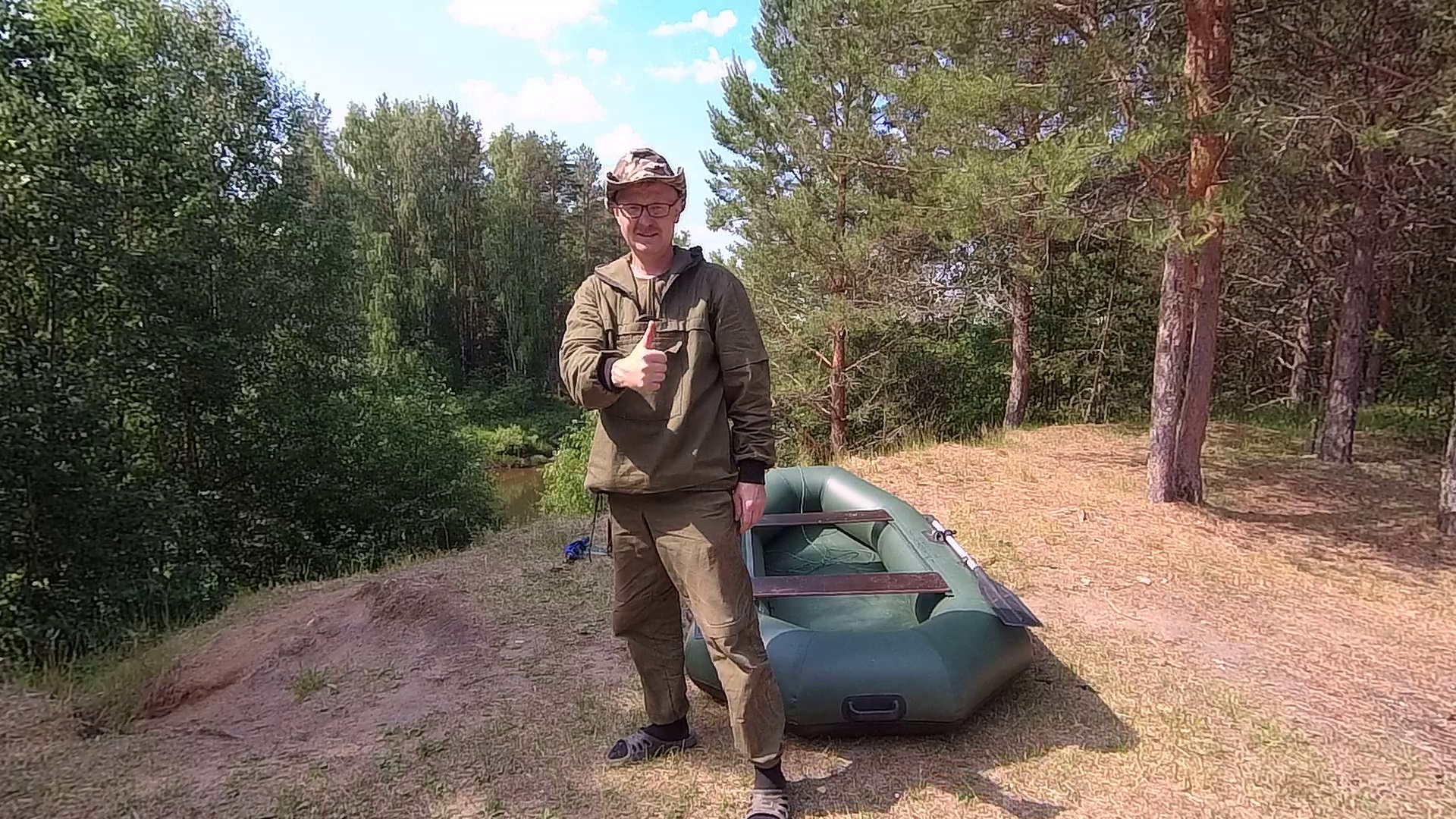 Рыбалка у окопов на реке Летка. Спиннинг, удочка, кольцо.