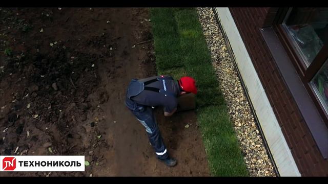 Как работает мембрана PLANTER в мягких отмостках