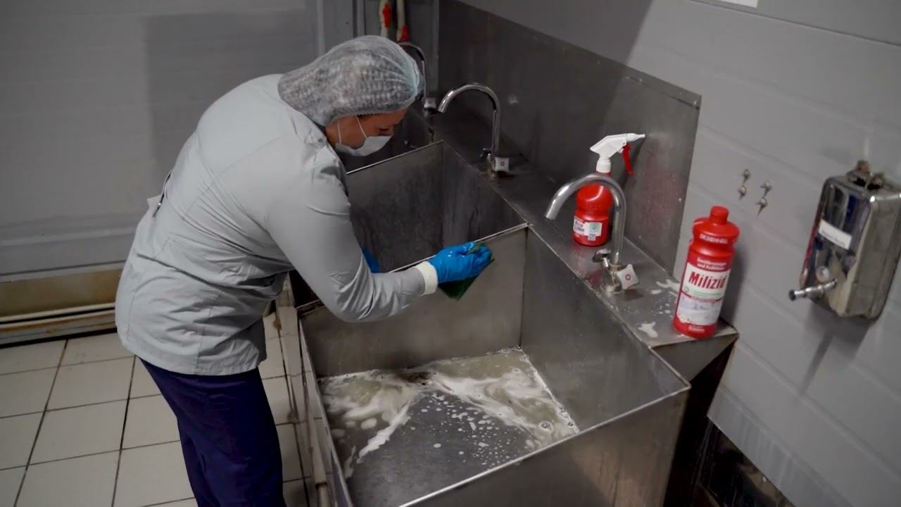 Как мыть раковину из нержавеющей стали на пищевом производстве