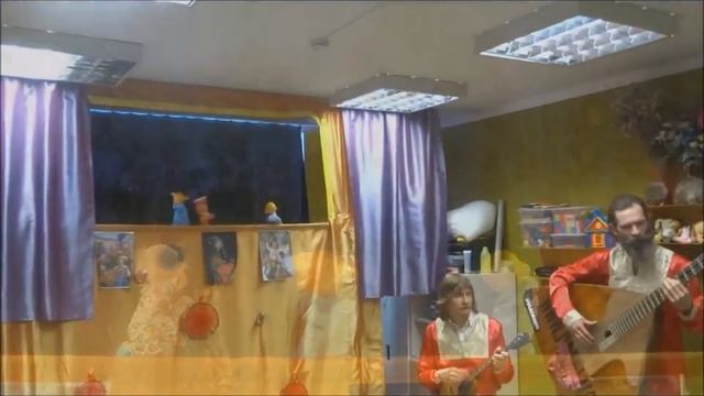 Дуэт Лады(Москва) в интерактивном спектакле в детском театре Школа доброты (Подольск)