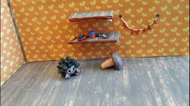 Мультфильм Осенний еж