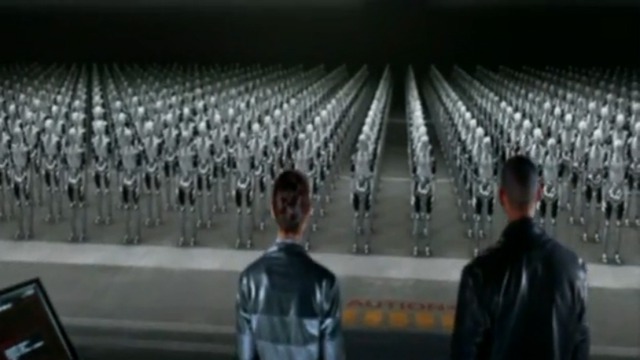 Я робот (клип по фильму, часть 2).